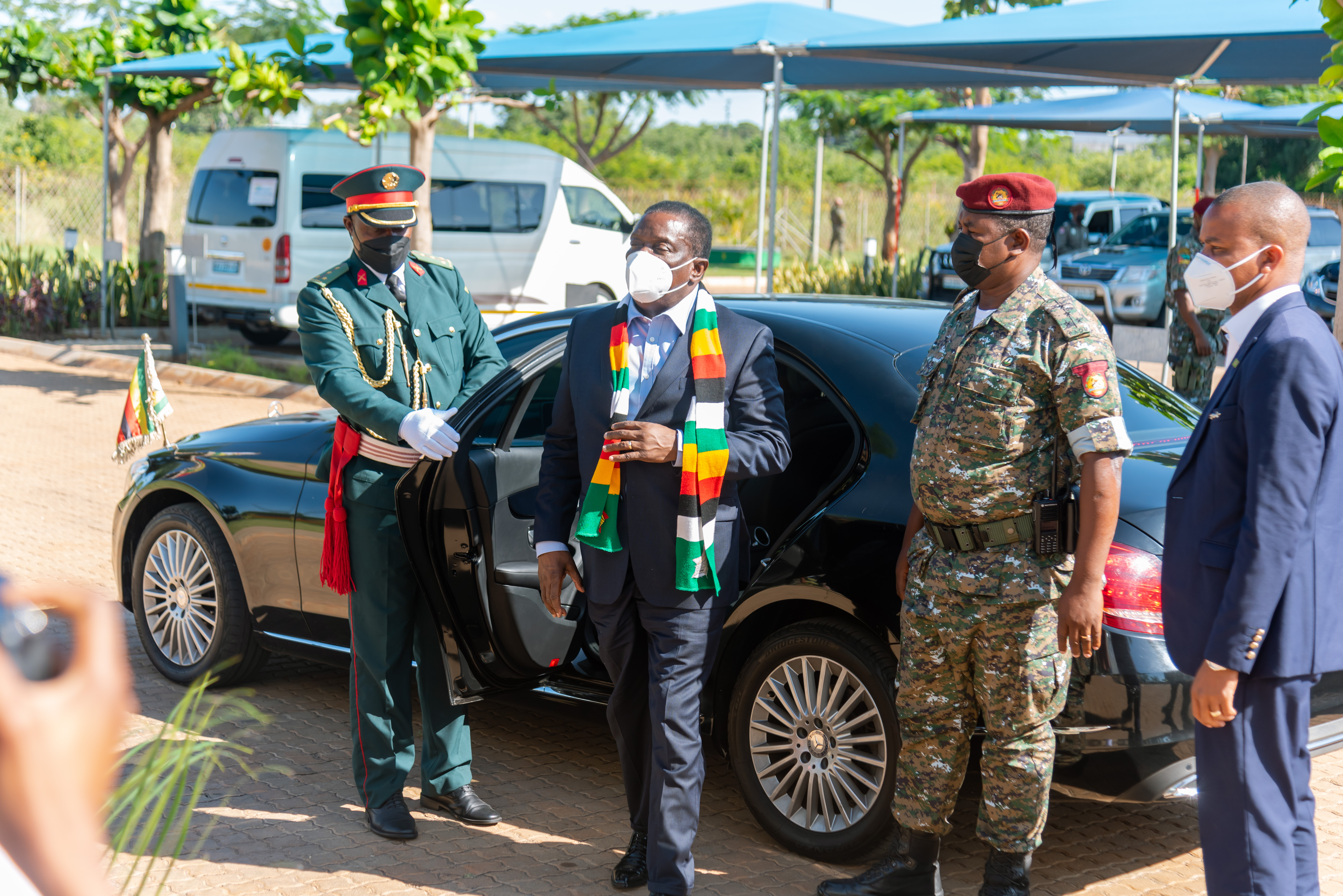 Visit of His Excellency, Dr. Emmerson Mnangagwa, President of The ...