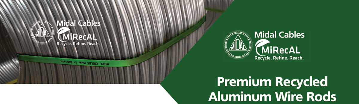 Midal Cables Launches MiRecAL, Recycled aluminium wire rod for ...